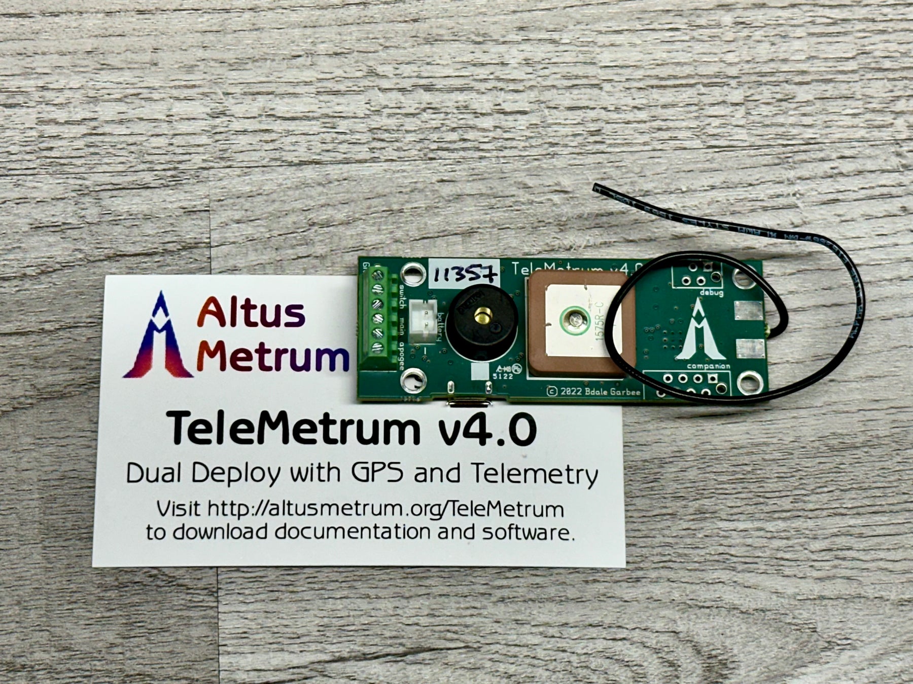 Altus Metrum TeleMetrum Altimeter with GPS – LOC Precision / Public ...