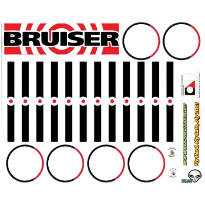 Decal Set Bruiser – LOC Precision / Public Missiles Ltd.