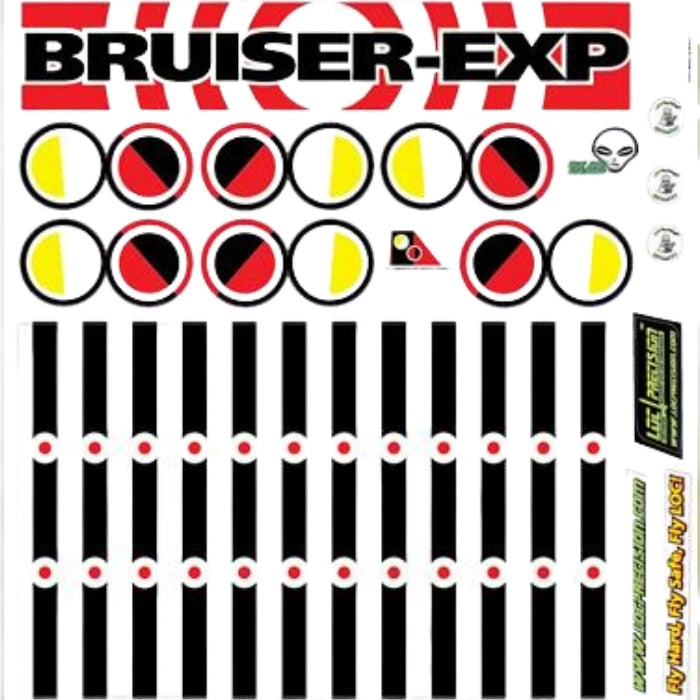 Decal Set Bruiser EXP – LOC Precision / Public Missiles Ltd.