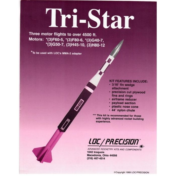 Tri Star 4" 3-38mm – LOC Precision / Public Missiles Ltd.
