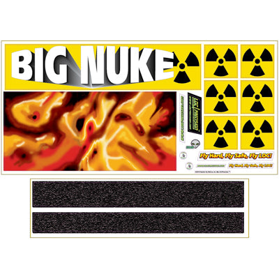 Decal Set Big Nuke – LOC Precision / Public Missiles Ltd.