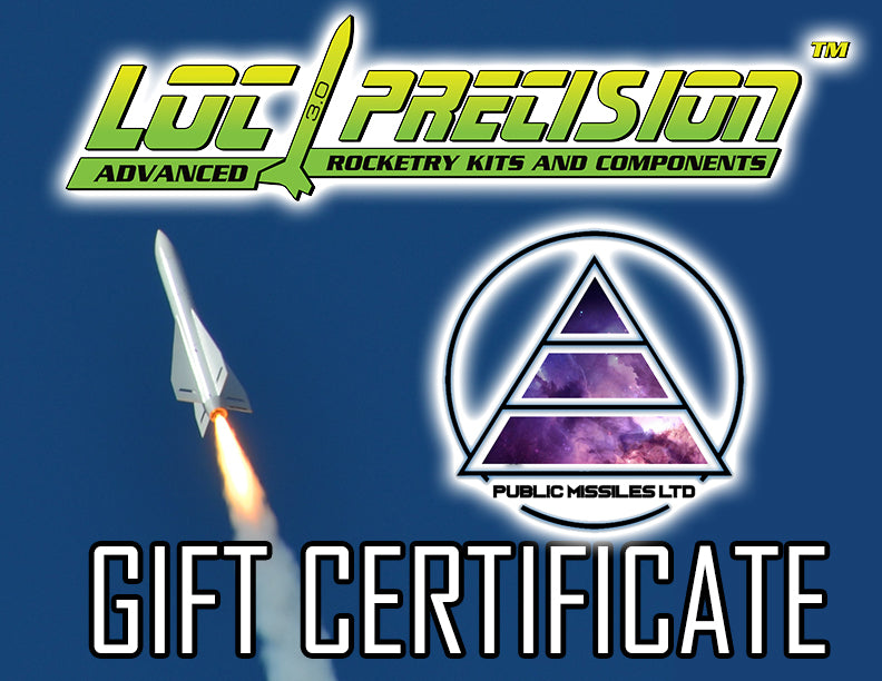 Gift Certificate for LOCPRECISION.COM – LOC Precision / Public Missiles ...
